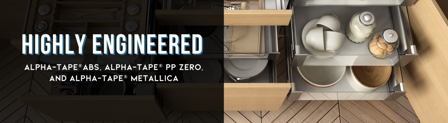 Alpha-Tape® Edgebanding | ABS & Metal Edgebanding | SSI North America